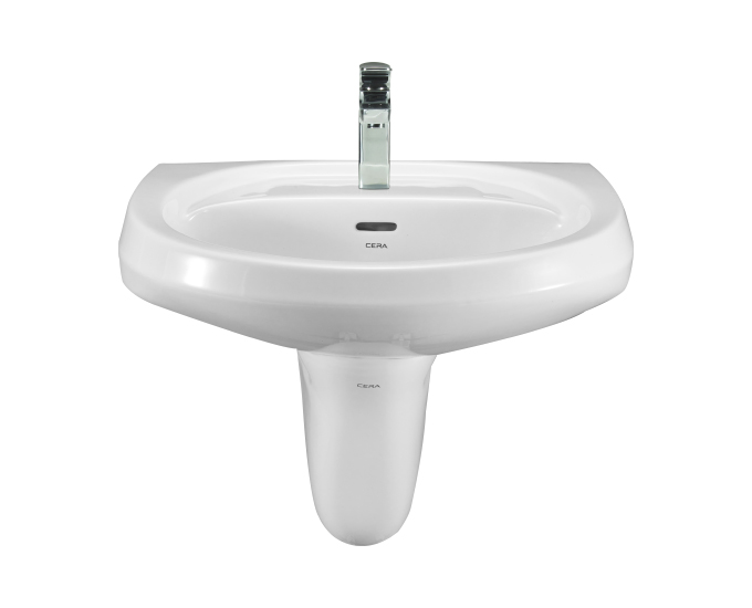 Buy Cera Clea Wash basin with Half Pedestal at Best Prices