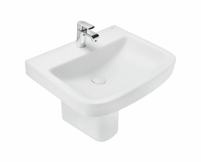 Buy Cera Cackle Wash Basins With Half Pedestal at Best Prices